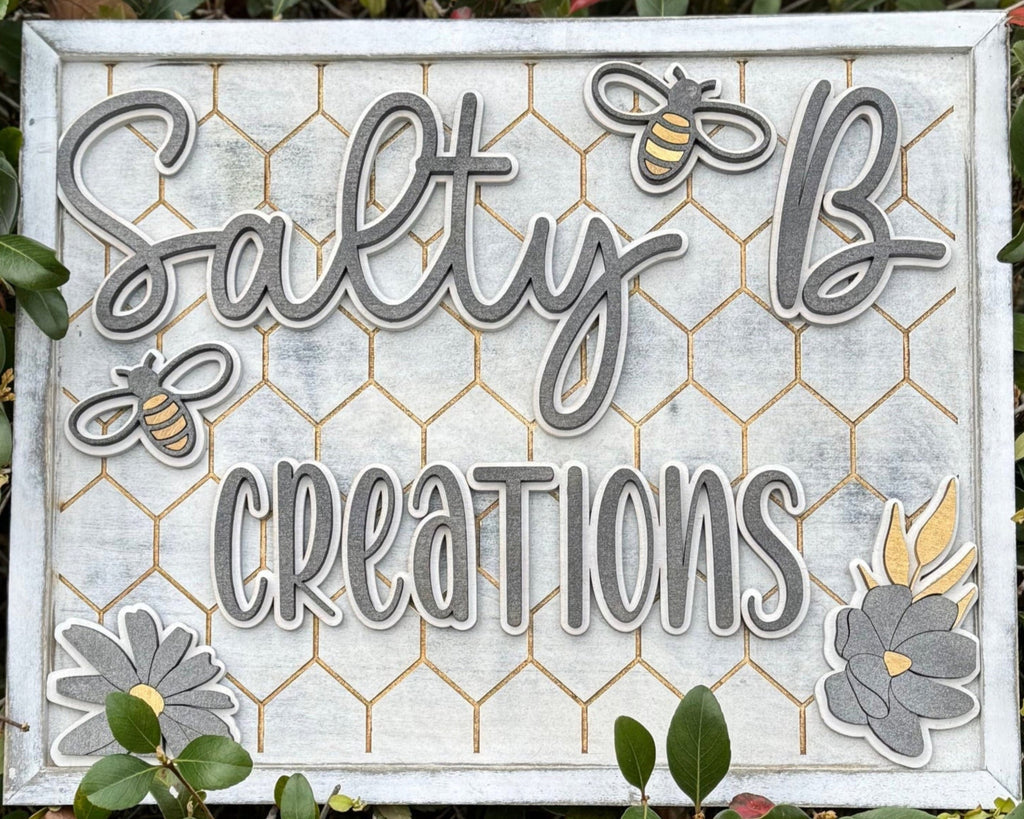 Custom 3D Wood Sign – SaltyBCreations